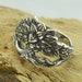 LINDEN TREE RING Sterling Silver Lime Trees Leaf Leaves Nature Natural ...