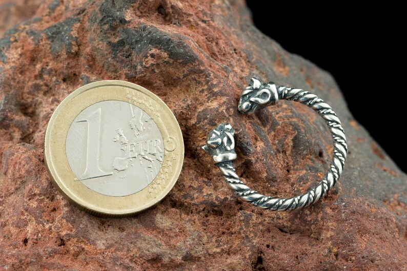 CELTIC CAT Sterling Silver Adjustable RING Celts Irish - Etsy