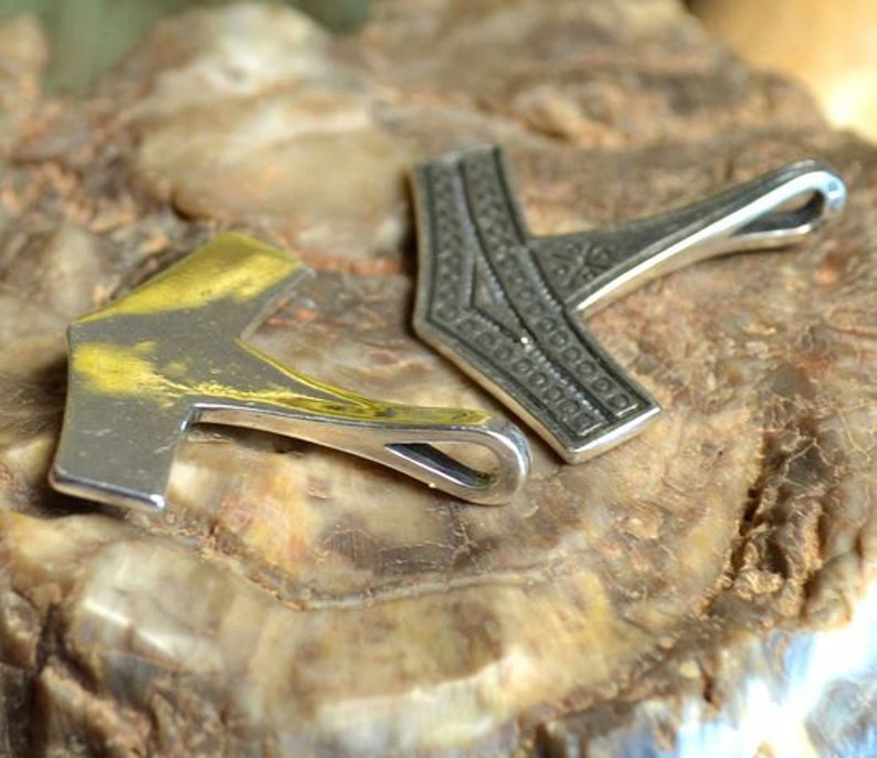 Silver Thor Hammer Thor's From DENMARK Mjöllnir Viking - Etsy