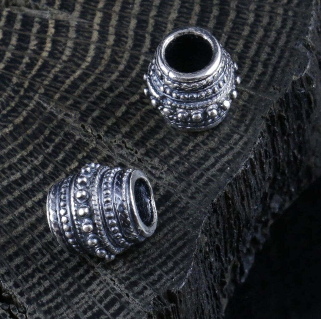 VIKING Beard Ring Bead Pagan Jewelry Jewellery Norse Vikings Moustache ...