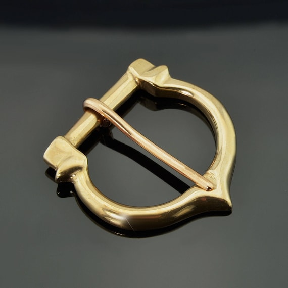 Medieval Historical Buckle Bronze Memling XV. Century Lost Wax Cast Casted Historical Replica Accessory for Leather Belt Middle Ages Museum