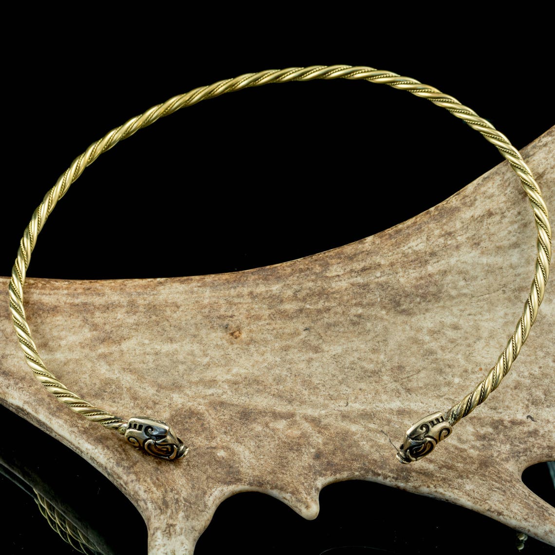 COLLACH Celtic Boar TORQUES Torc Necklace Pagan Jewelry - Etsy Canada