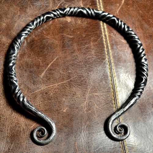 Viking Celtic Bronze Torc | Etsy