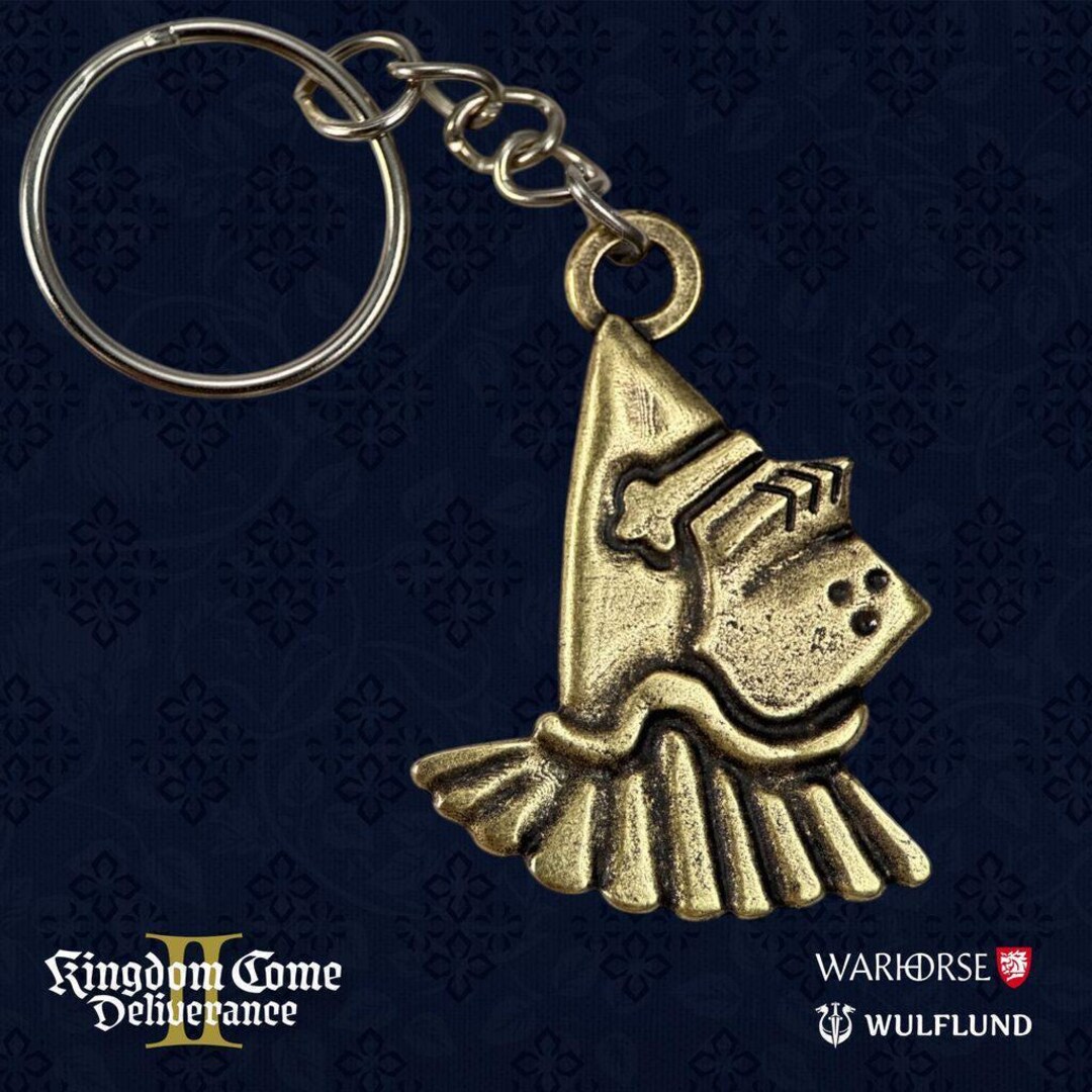 Medieval Helmet Keychain - Kingdom Come Deliverance 2 - Etsy