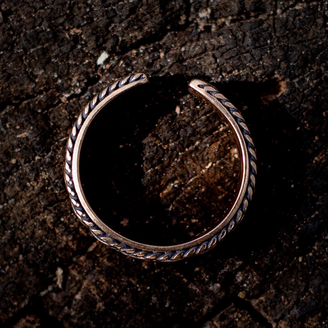 ROHAN Viking Age Bronze Ring for Reenactors Living History - Etsy