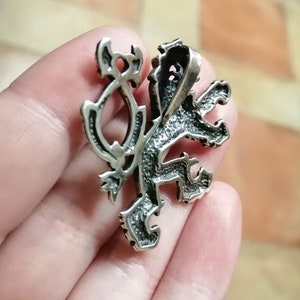 Czech Two Tailed Lion Bohemian Bohemia Czechoslovakia Slovakia Cesky ...