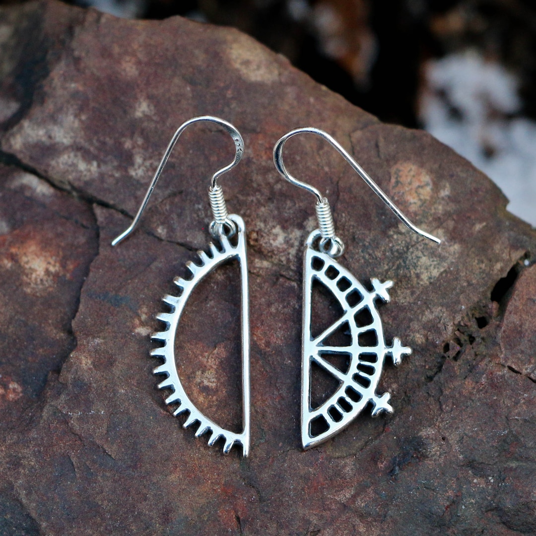 BEAIVI and MANO, Sun and Moon, Sami Earrings, Silver 925 - Sami Shaman ...