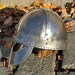 Viking Ocular Helm Decorated by Hammering Made in Czech Republic Armor ...