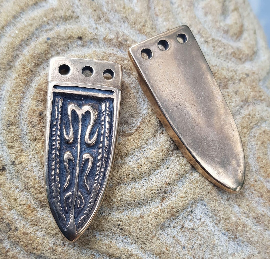 Bronze Strap End - Early Medieval - Etsy