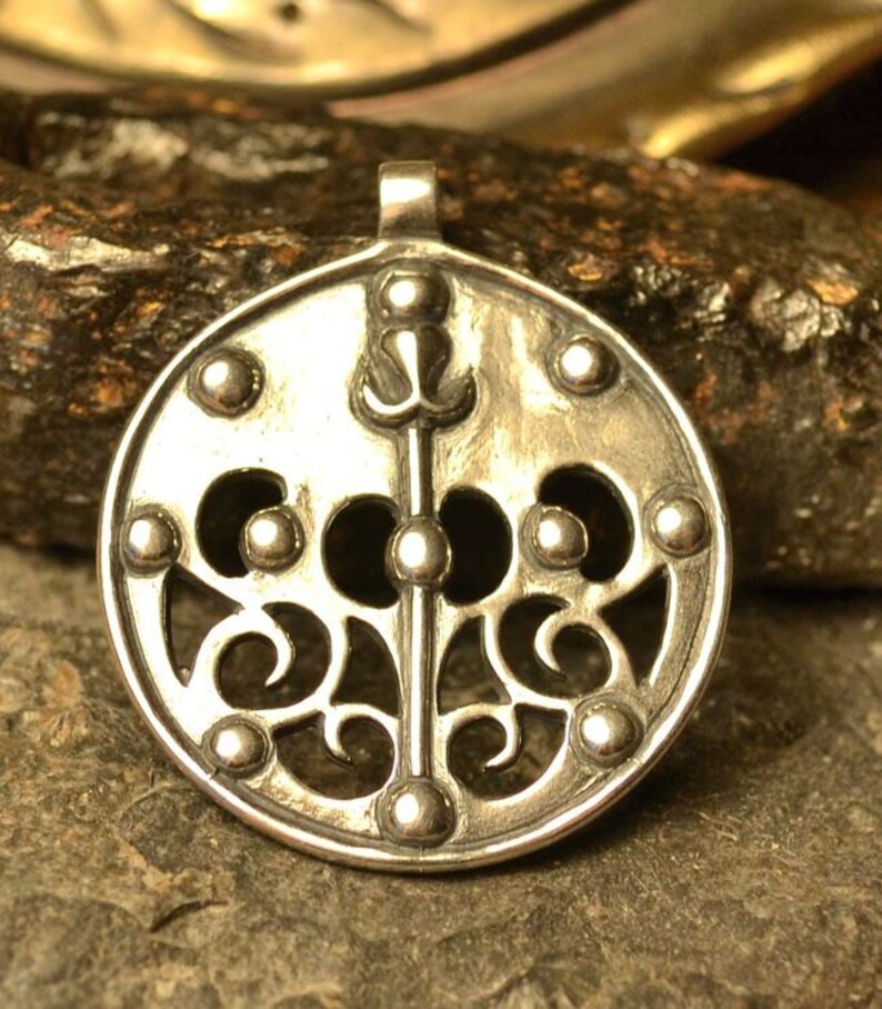Boii Celtic Iron Age Sterling Silver Pendant Bohemia Replica | Etsy