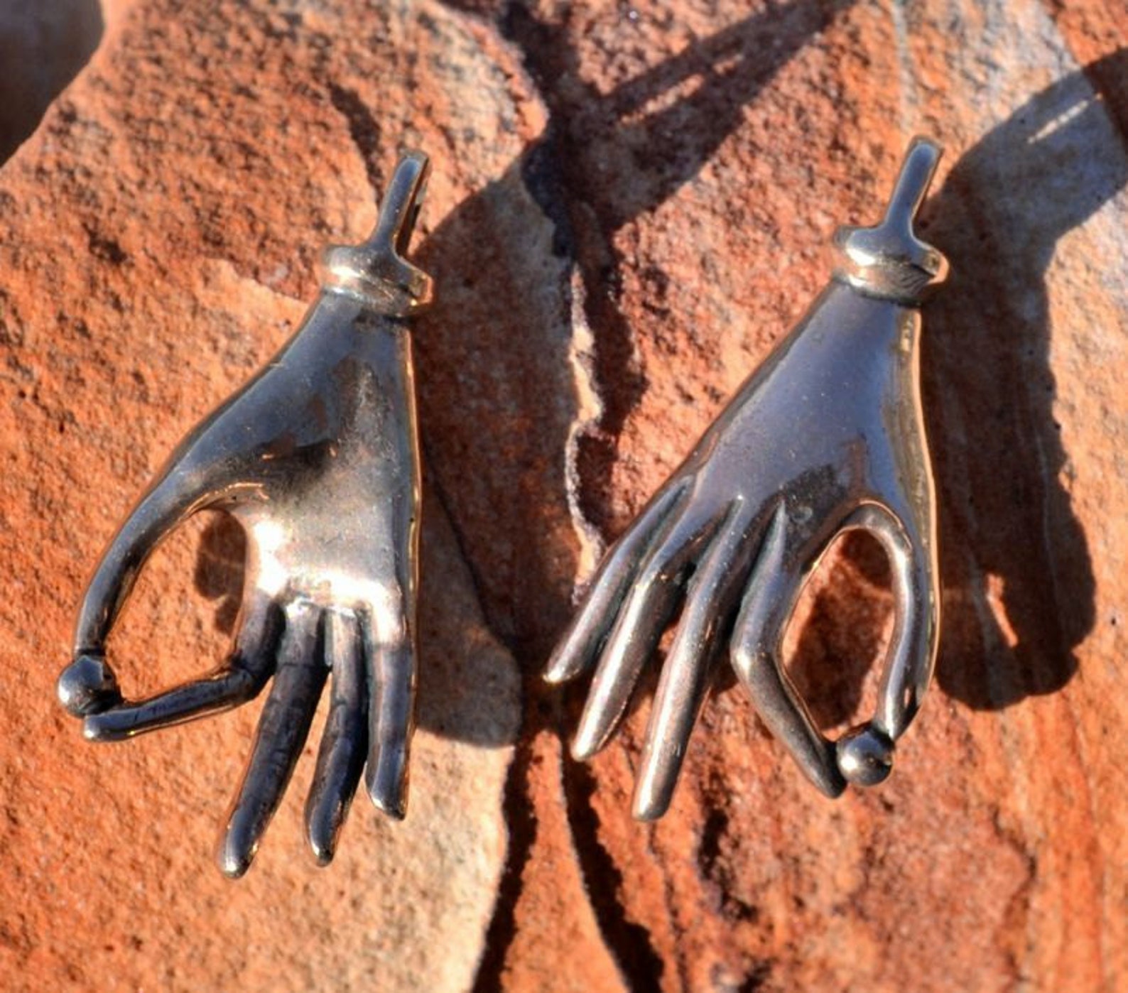 ROMAN Bronze Hand Pendant Ancient Rome Germania Superior Italy | Etsy