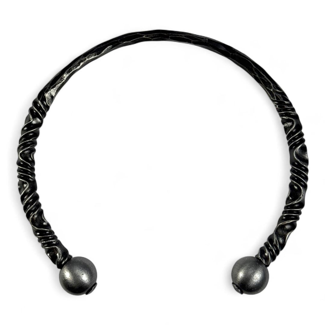 VERCINGETORIX FORGED TORC Torques Torq Celtic Jewelry Steel Necklace ...