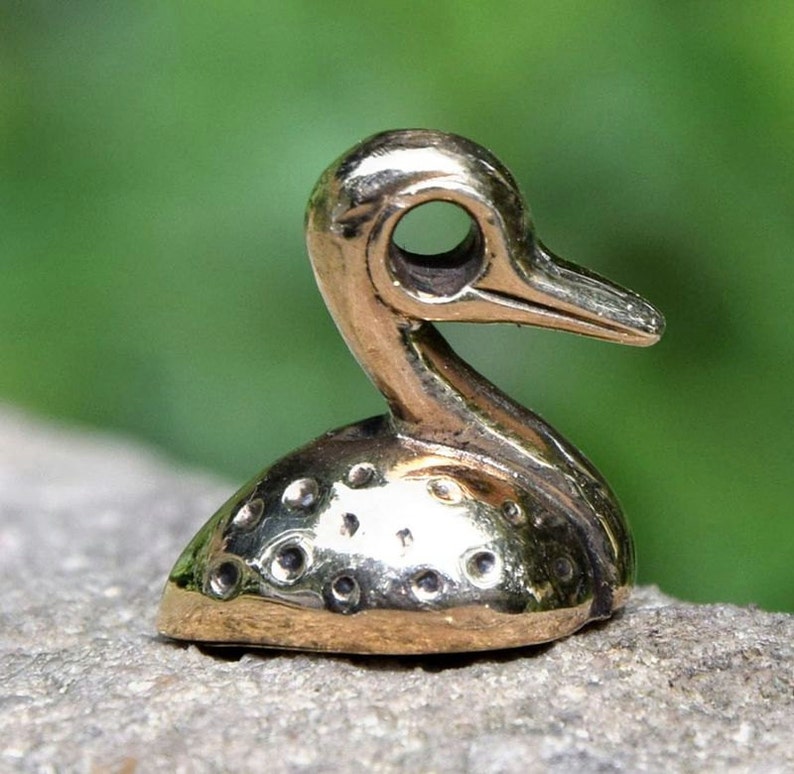 CELTIC DUCK France Pendant Broze Replica Celts Iron Age Bird - Etsy