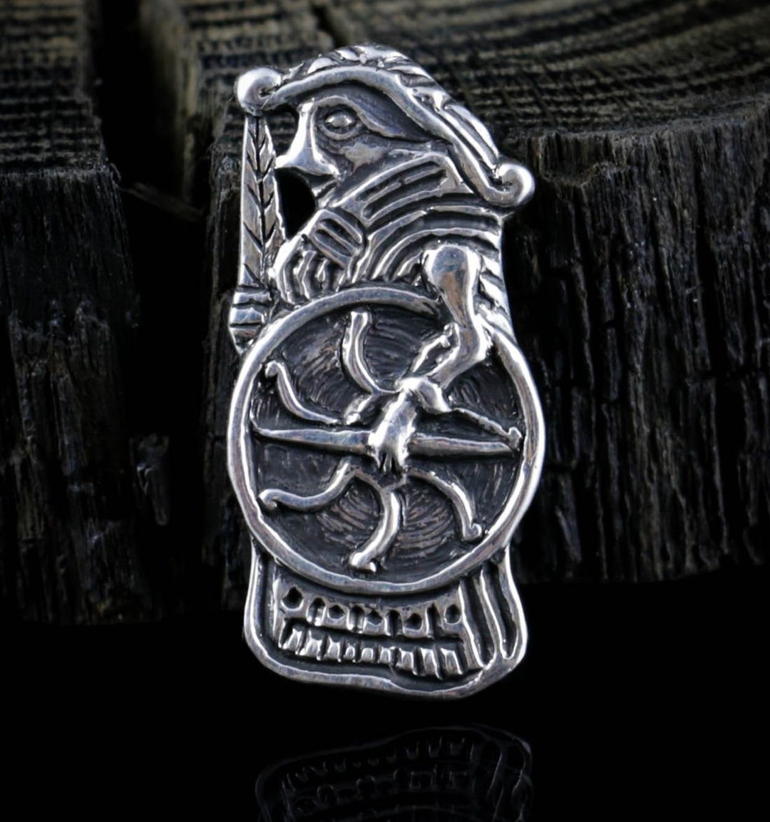 Valkyrie/shieldmaiden Pendant/amulet, Wickham, England, Ag925 Sterling ...