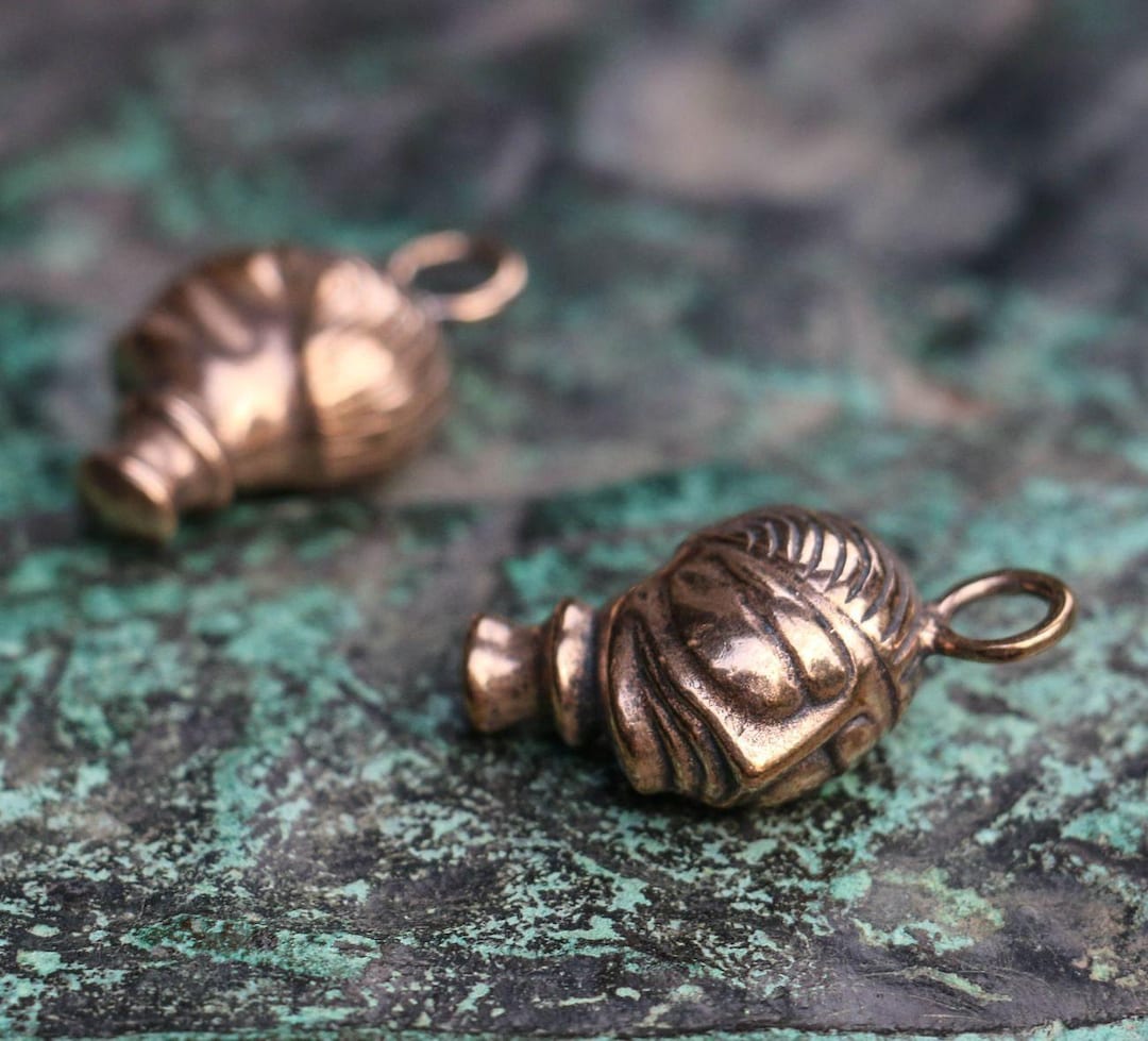CELTIC HEAD Bronze Pendant La Tene Culture Museum Copy Replica Iron Age ...