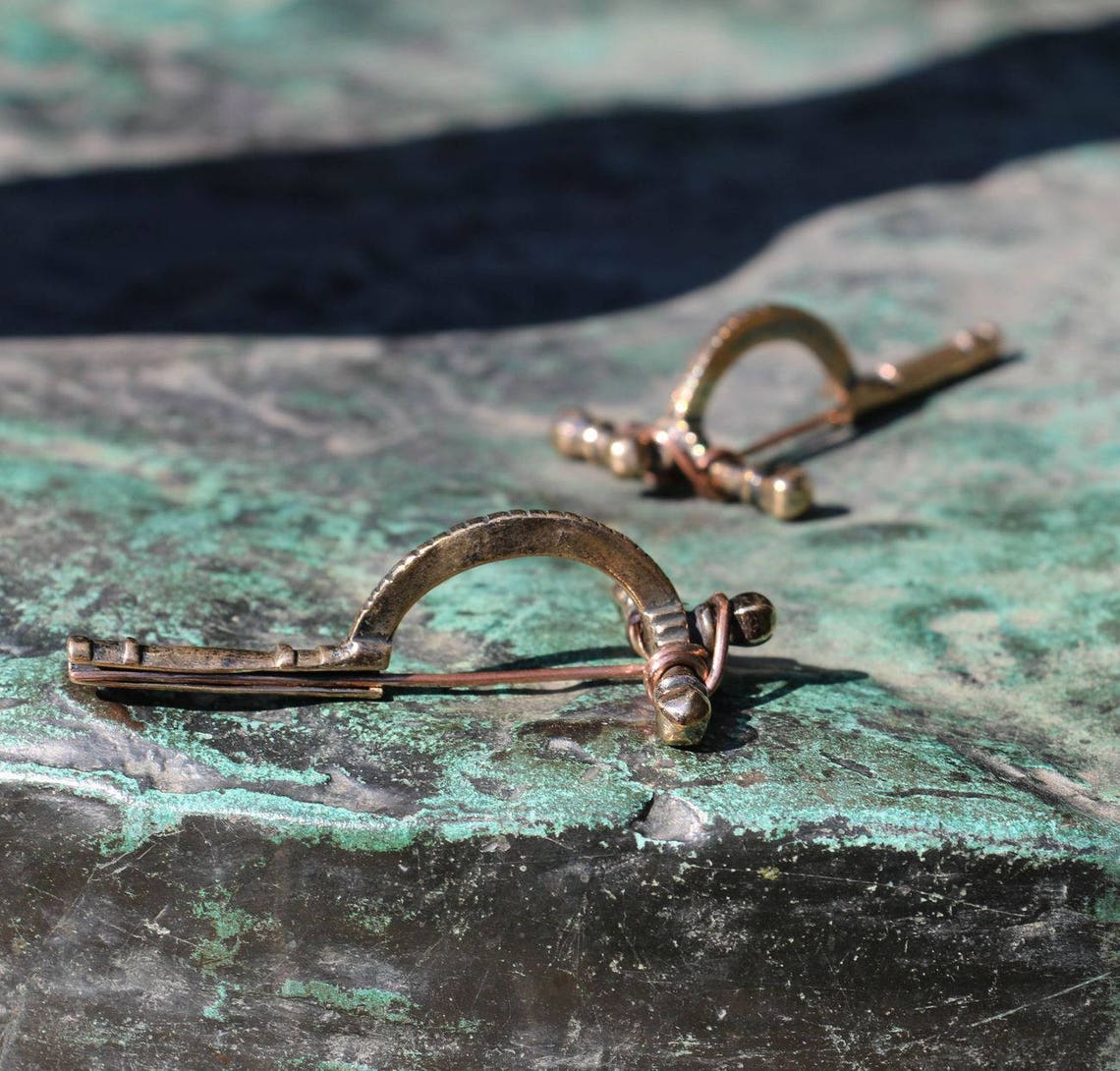 ROMAN FIBULA Bronze Brooch Ancient Rome Roma Legionary Troops | Etsy