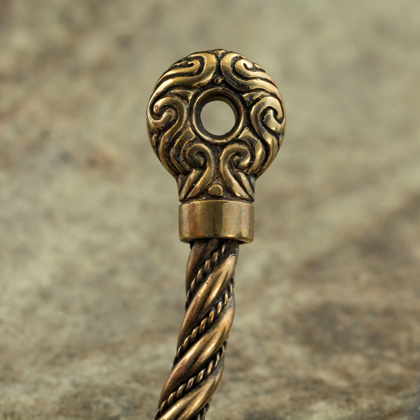 RIX CHIEFTAIN Bronze TORQUES Celtic Torc Pagan Warrior Donut - Etsy