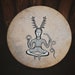 Saami FRAME DRUM Deer Hide Spruce Frame 40 Cm Beater Shamanic Pagan ...