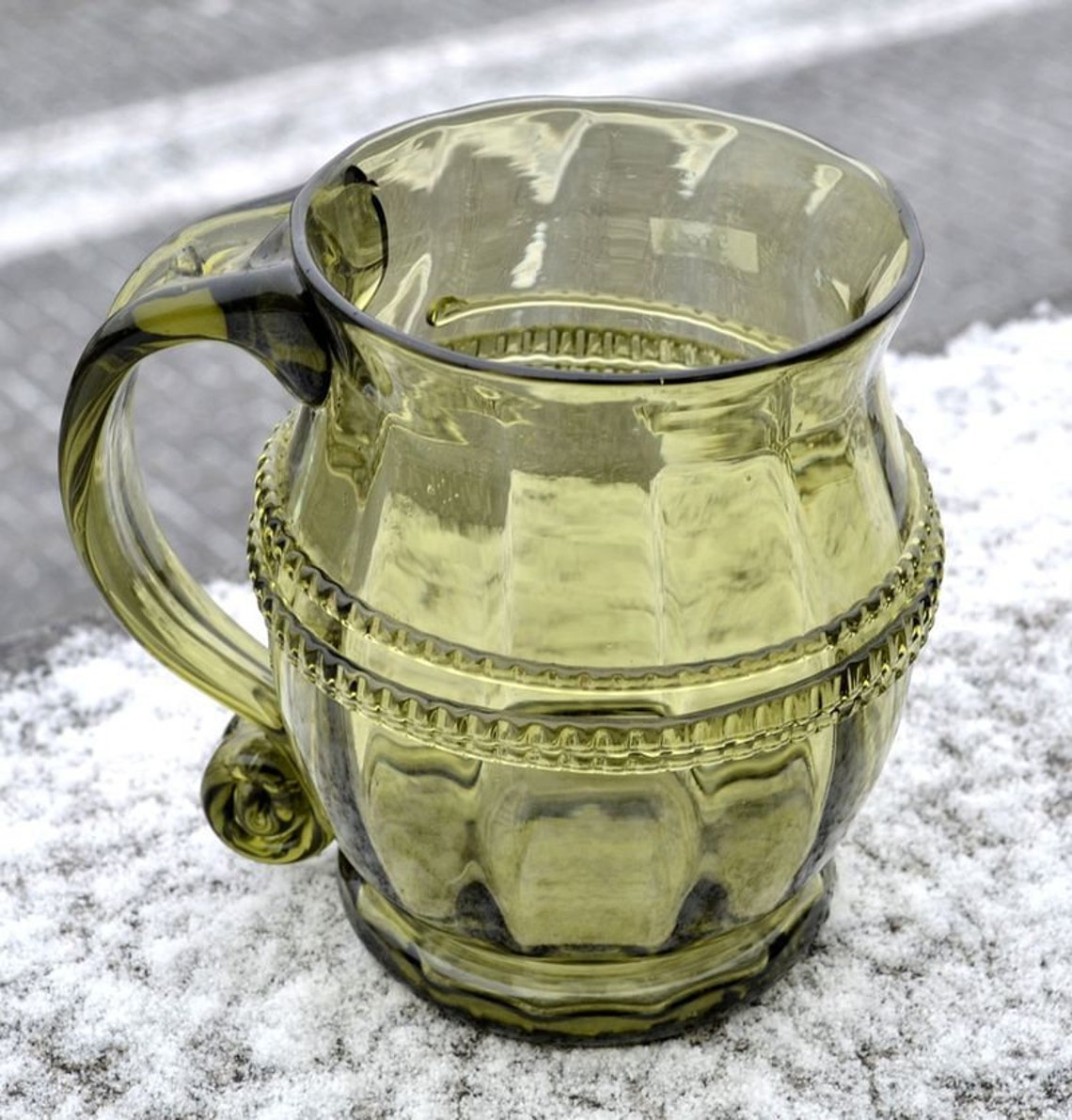 Beer Glass Replica of Glass Goblet Handmade of Forest Glass - Etsy