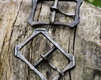 Hand-forged Small Viking Belt Buckle | Etsy