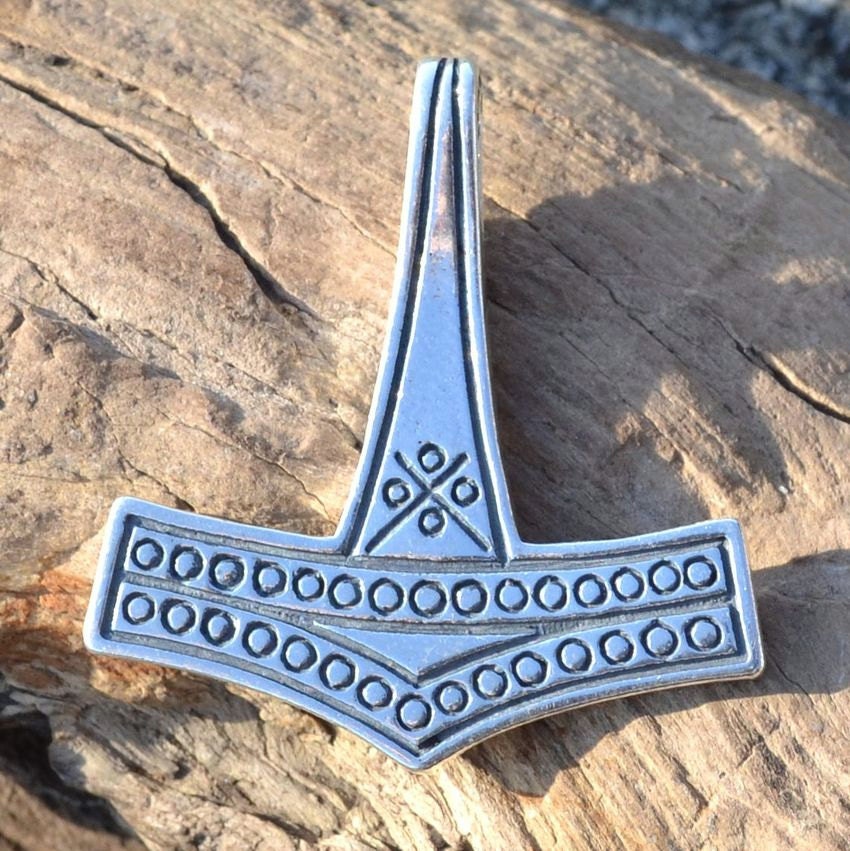 Sterling SILVER Danish THOR'S HAMMER From Romersdal | Etsy