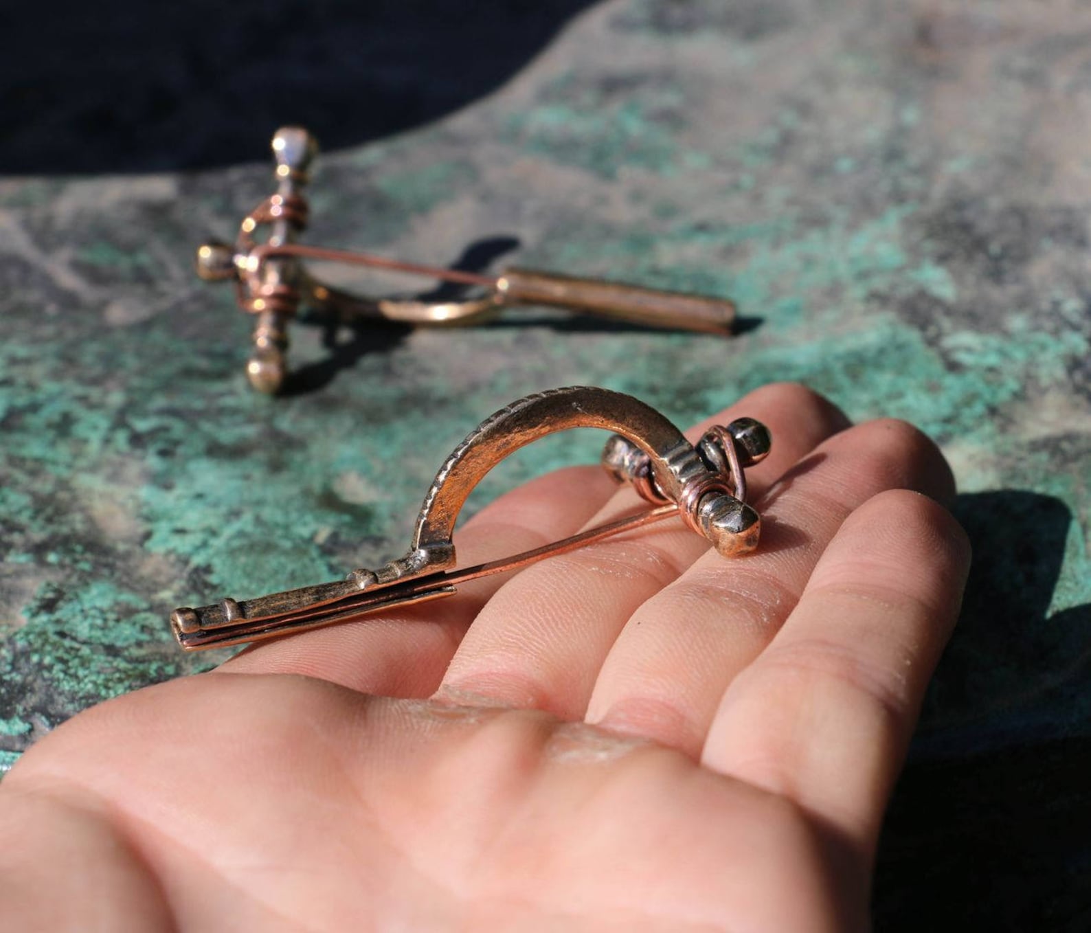 ROMAN FIBULA Bronze Brooch Ancient Rome Roma Legionary Troops | Etsy