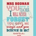 Teacher Appreciation Print End of Year Teachers Gift - Etsy