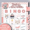 BABY SHOWER BOY Teddy 5x5 Bingo 60 Cards Printable Pdfs Contain ...