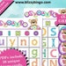 30 Traceable Alphabet 4x4 Bingo Cards | Instant Download | Pdfs for ...