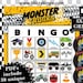 Monster Trucks 5x5 Bingo Printable Pdfs Contain Everything You Need to ...