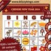 Penguin Alphabet 4x4 Bingo Printable Pdfs Contain Everything You Need ...