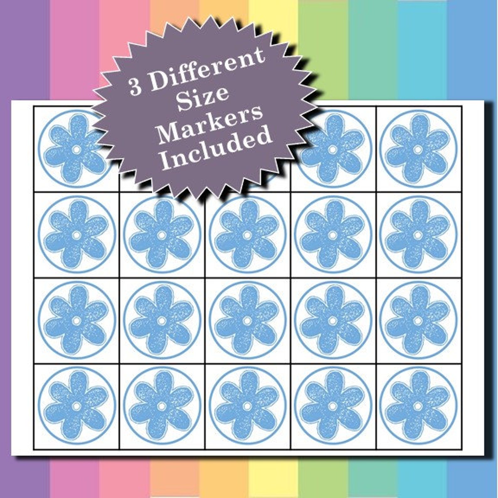 30 Traceable Alphabet 5x5 Bingo Cards Instant Download | Etsy