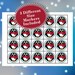 Penguin Alphabet 5x5 Bingo Printable Pdfs Contain (Instant Download) - Etsy