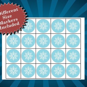 30 Winter Wonderland 5x5 Bingo Cards | Instant Download | Pdfs for Easy ...