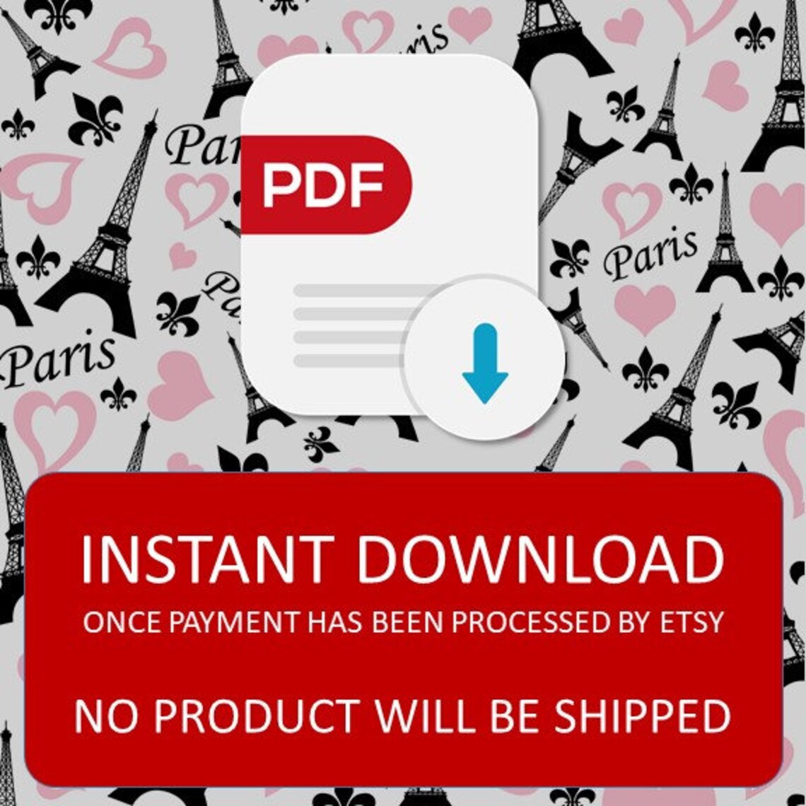 30 I LOVE PARIS 5x5 Bingo Cards Instant Download Pdfs for - Etsy