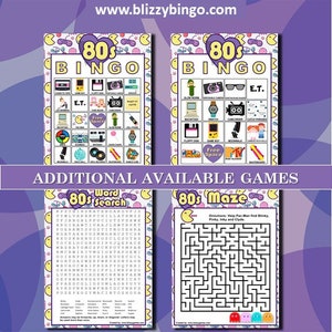 I Love the 80s Maze Printable Pdfs - Etsy