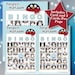 Penguin Alphabet 5x5 Bingo Printable Pdfs Contain Everything You Need ...