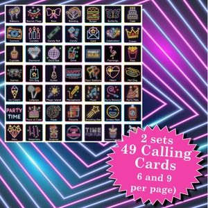 100 Binglo 5x5 Bingo Cards | Instant Download | Pdfs for Easy Printing ...