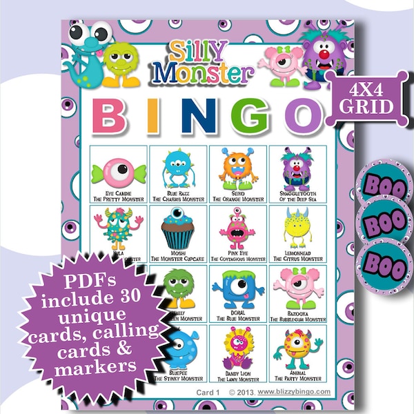 Silly Monster - Etsy