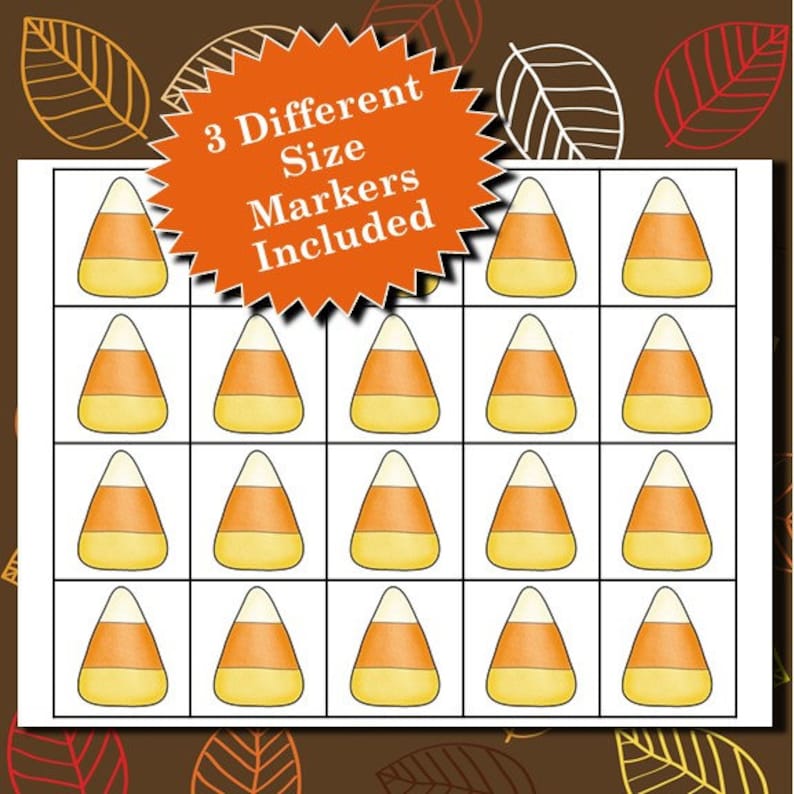 Thanksgiving 4x4 Bingo Printable Pdfs Contain Everything You Need to ...