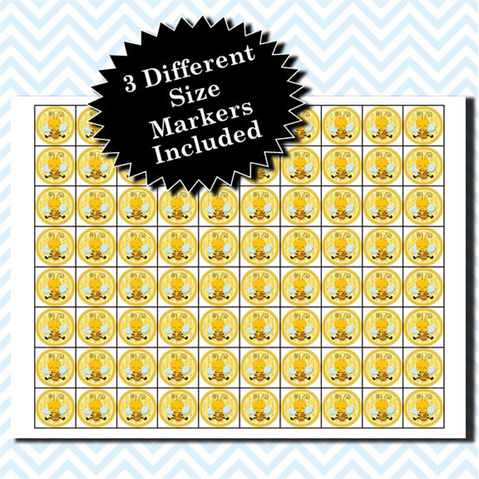 30 Happy Bee-day 5x5 Bingo Cards | Instant Download | Pdfs for Easy ...