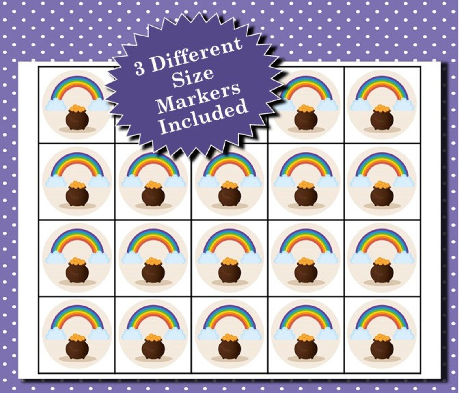 Colors 5x5 Bingo Fun for All From Toddlers to Seniors U | Etsy