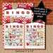 30 Pizza Party + Numbers 5x5 Bingo Cards | Instant Download | Pdfs ...