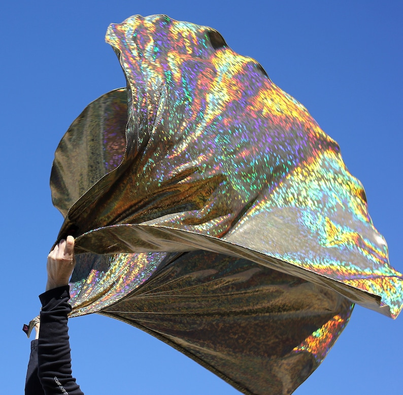 Bronze Fire 'ancient of Days' Gold Prophetic Wind Holographic Rainbow ...