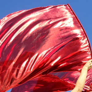 In the Mighty Name of Jesus Fantastic Red Power Fire Metallic Flowy ...