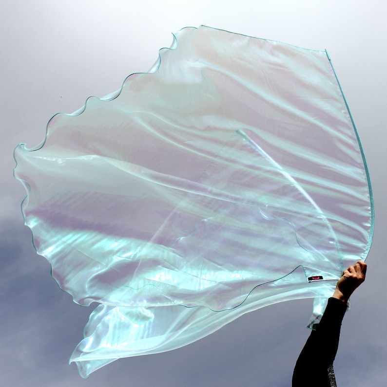 Iridescent Aqua Blue 'ruah' Breath of God Light Pearl - Etsy