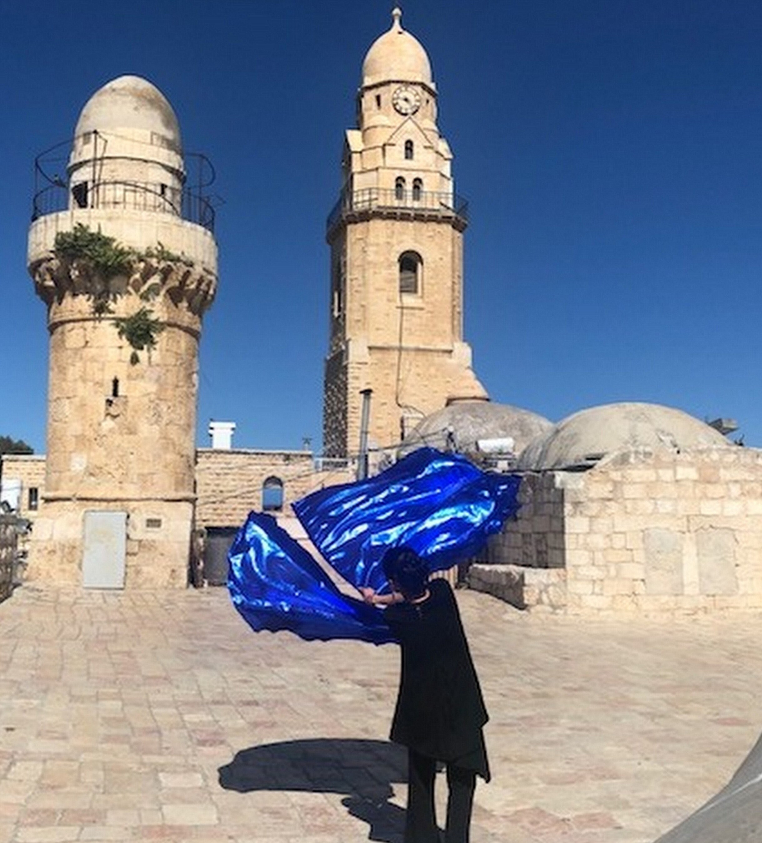 Metallic Sapphire Blue 'deep Calls Unto Deep' Size Choice Prophetic ...