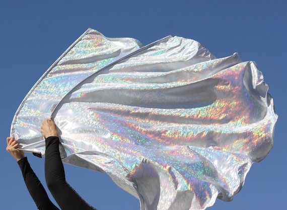 Dunamis Power of God Prophetic Wind Small Holographic Silver - Etsy