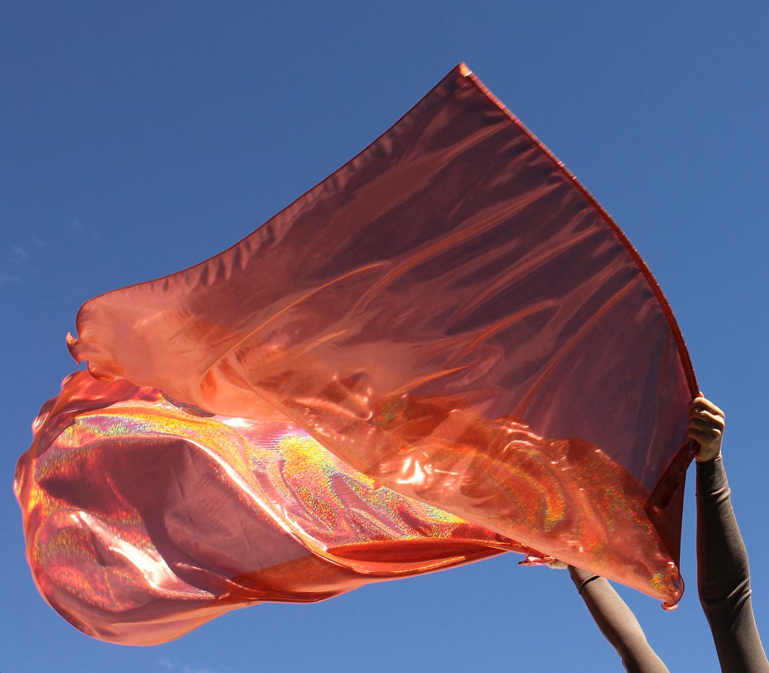 Holographic Orange 'consuming Fire' Angel Deliverance Breakthrough ...