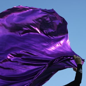 The 'passion of Christ' Lightweight Metallic Fuchsia Purple Praise ...